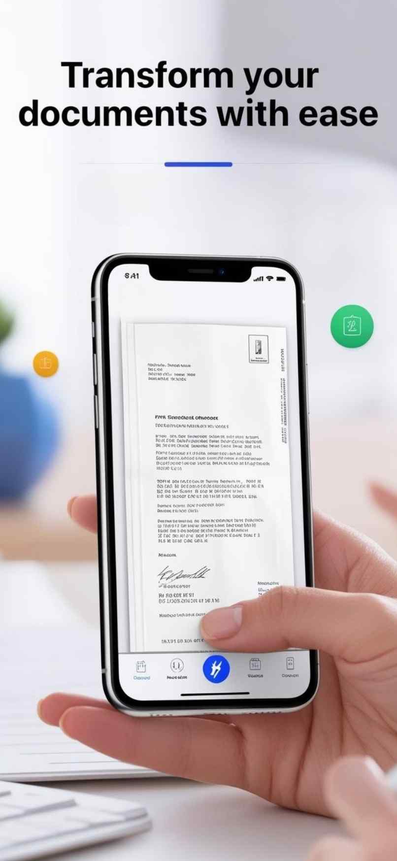 AI PDF Scanner App for iPhone & iPad | Smart Document Scanning